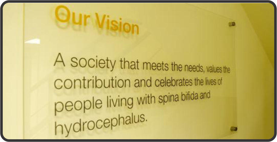 Vision and mission statement signs - LASPRINT NIGERIA